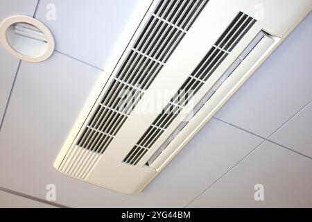 Built-in air conditioners in ceilings Stock Photo - Alamy
