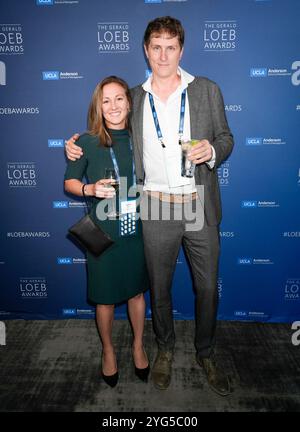 WINNER Katherine Blunt, Jeff Horowitz during The 2024 Gerald Loeb ...