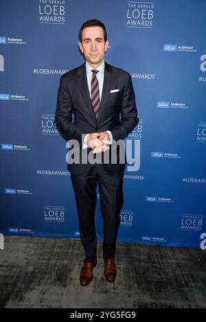 Andrew Ross Sorkin during The 2024 Gerald Loeb Awards presented by UCLA ...