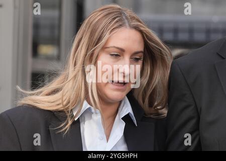 Nikita Ni Laimhin, who is also known as Nikita Hand, arrives at the ...