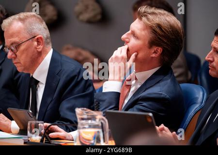 DEN HAAG - Ruben Brekelmans, Minister of Defense arrives for the ...