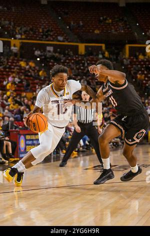 Arizona State guard BJ Freeman (10) during the first half of an NCAA ...