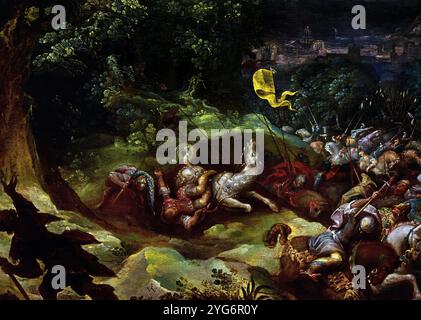 The Conversion of Saul by Frederik van Valckenborch, Antwerp, 1566 ...