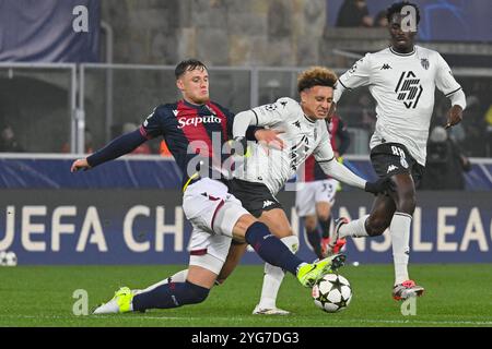 Sam Beukema (Bologna Fc) in action during Bologna FC vs AC Monza ...