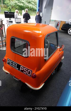 The Peel P50 worlds smallest car Stock Photo - Alamy
