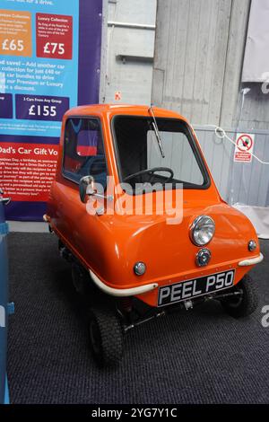 The Peel P50 worlds smallest car Stock Photo - Alamy
