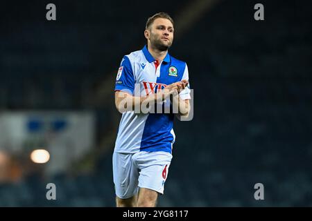 Blackburn Rovers' Sondre Tronstad applauds the fans prior to the Sky ...