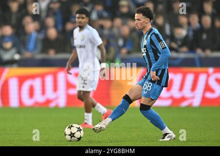 Chemsdine Talbi (68) of Club Brugge reacts during the Jupiler Pro ...