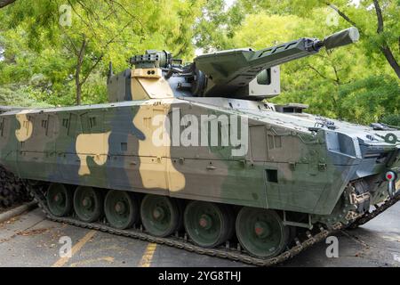Hungarian infantry fighting vehicle (IFV) with 30mm machine gun Stock ...