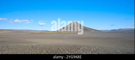 The northeastern interior highlands of Iceland in the Vatnajokull ...