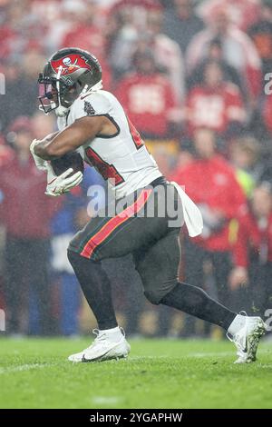 Tampa Bay Buccaneers place-kicker Chase McLaughlin (4) kicks a field ...
