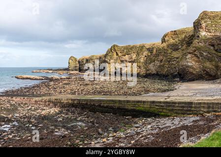 Slipway at the Brough Bay near Brough village, Scotland's most ...