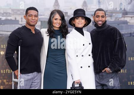 Anthony Robles and Judy Robles during the photocall for Unstoppable, at ...