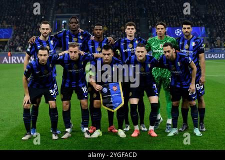 Matteo Darmian of Fc Internazionale and Piotr Zielinski of Ssc Napoli battle for the ball during ...