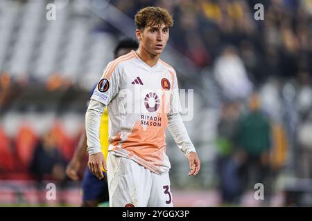 Tommaso Baldanzi of AS Roma looks on during the Serie A Enilive match ...