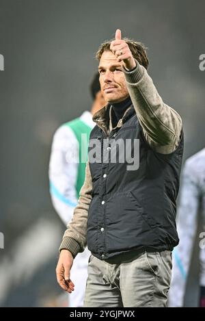 West Bromwich Albion fans head for their seats before the Sky Bet ...