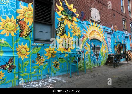 Mural Arts. Portland, Maine, USA Stock Photo - Alamy