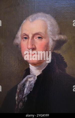 Jane Stuart - Portrait of George Washington Stock Photo - Alamy