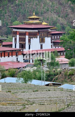 The King's Palace, also known as Dechencholing Dzong, built in ...