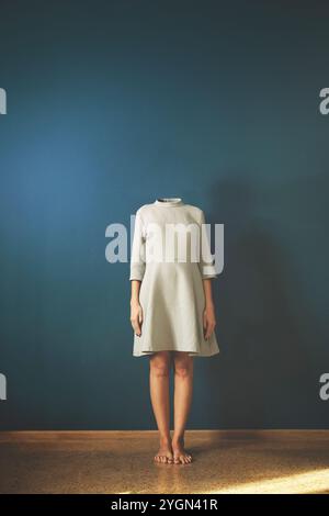 surreal headless woman, identity crisis concept Stock Photo - Alamy