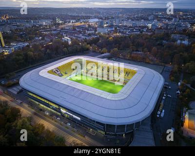 Rudolf Harbig Stadium, the home of Dynamo Dresden Stock Photo - Alamy