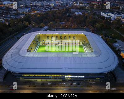 Rudolf Harbig Stadium, the home of Dynamo Dresden Stock Photo - Alamy