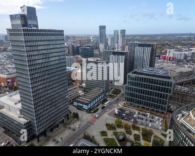 CIS Tower, office and apartments buildings, Manchester, England Stock ...
