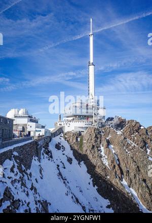 Pic du Midi, France - 2 Nov, 2024: Views of the French Pyrenees ...