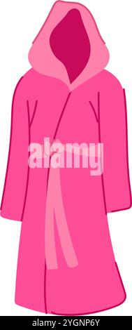 comfort bathrobe cartoon vector illustration Stock Vector Image & Art ...