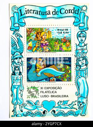 Brazilian Post Office Postage Stamp Collection. Rare and Old Vintage ...