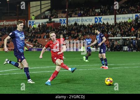 Davis Keillor-Dunn of Barnsley scores to make it 2-0 during the Sky Bet ...