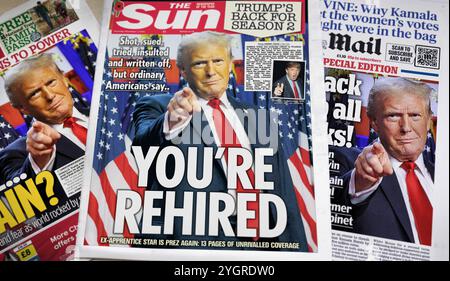Donald Trump - Newspaper headlines in wake of news of former president ...