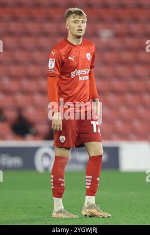 Shaun McWilliams of Rotherham United during the The Vertu Trophy match ...
