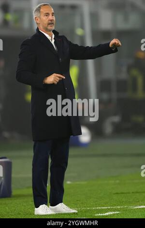 Head Coach Adi Hutter of Monaco during the French championship Ligue 1 ...