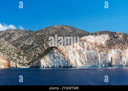 island of Poliegos in the Cyclades archipelago Stock Photo - Alamy