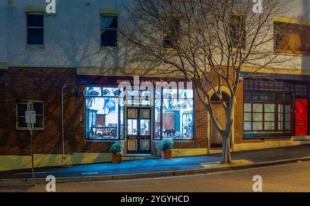Historic buildings on Argyle Place in The Rocks, Sydney, Australia ...