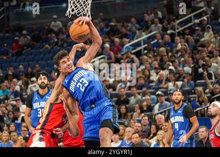 Orlando Magic forward Tristan da Silva (23) in the second half of an ...