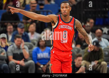 New Orleans Pelicans forward Jamal Cain (8) shoots against Utah Jazz ...