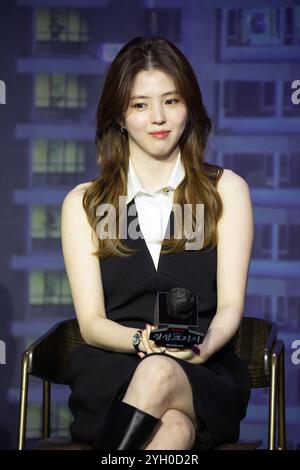 Han So-Hee, Sep 25, 2024 : Actress Han So-Hee attends a press conference of Netflix's Korean ...