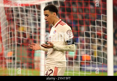 Jamal MUSIALA FC Bayern Munich Portrait Stock Photo - Alamy