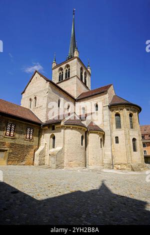The Abbey of Notre-Dame in Payerne, canton of Vaud is the largest ...