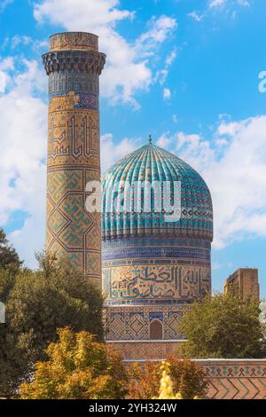 Tashkent, Uzbekistan, October 5 2024: exterior of the station of ...