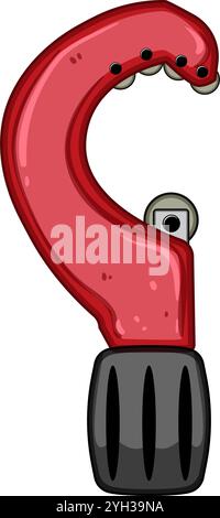 adjustable pipe cutter cartoon vector illustration Stock Vector Image & Art - Alamy
