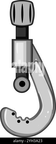 adjustable pipe cutter cartoon vector illustration Stock Vector Image & Art - Alamy