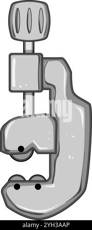 adjustable pipe cutter cartoon vector illustration Stock Vector Image & Art - Alamy