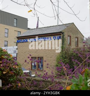 Quiet main road in Matlock town center, Derbyshire, UK Stock Photo - Alamy