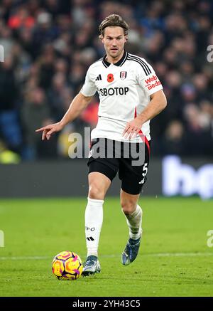 #5, Joachim Andersen of Fulham in action during the Premier League ...