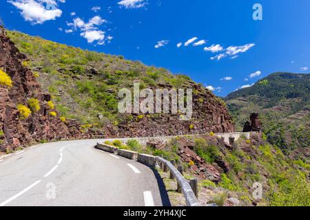 Gorges Du Daluis Regional Nature Reserve, Var river, Alpes-Maritimes ...