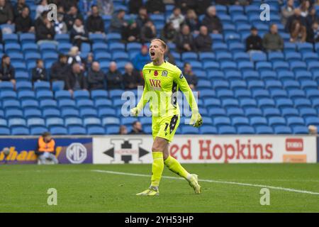 Aynsley Pears (Blackburn Rovers) celebrates his team's equaliser during ...