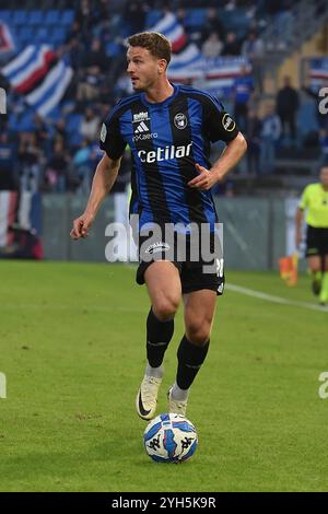 Oliver Abildgaard of UC Sampdoria in action during the Serie BKT match ...
